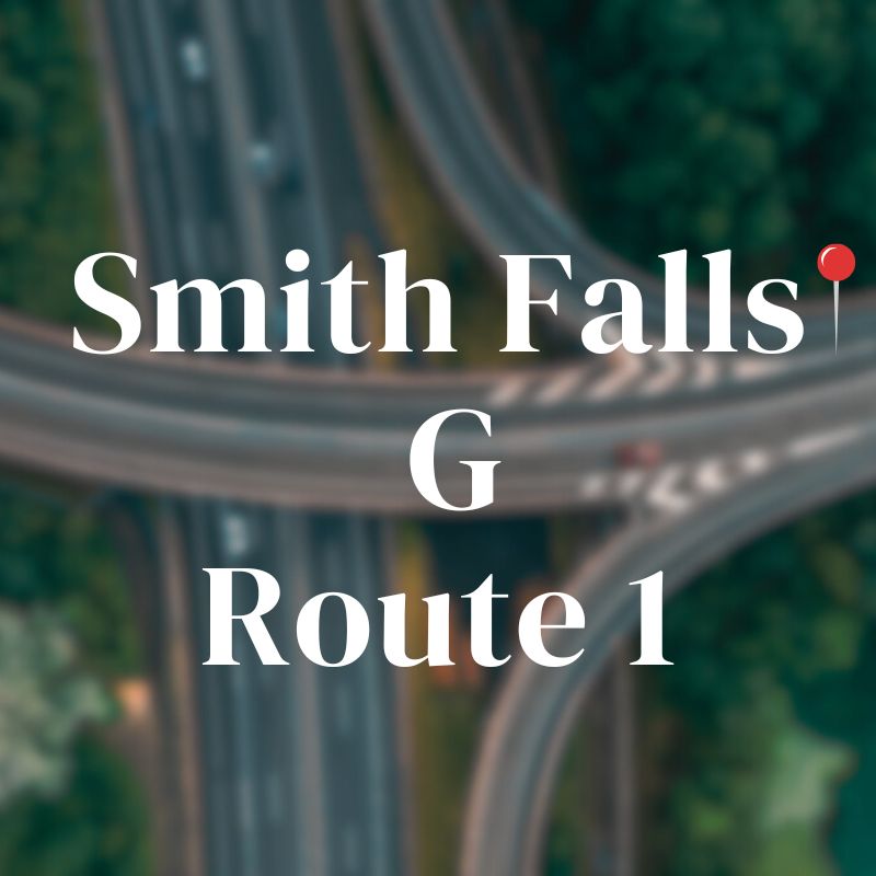 Smith Falls Drive Test Centre Routes - GrayJays Driving School